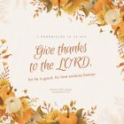 1 Chronicles 16:34 ~ Daily Devotion October 29 2022 - Daily Devotional